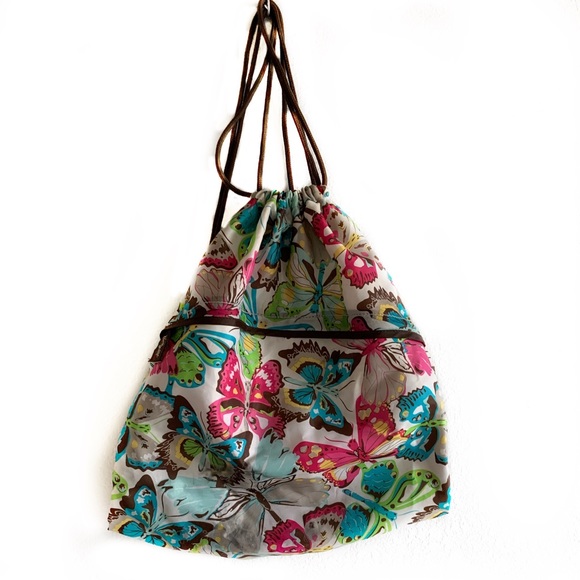 thirty-one | Accessories | Thirty One Butterfly Drawstring Bag | Poshmark